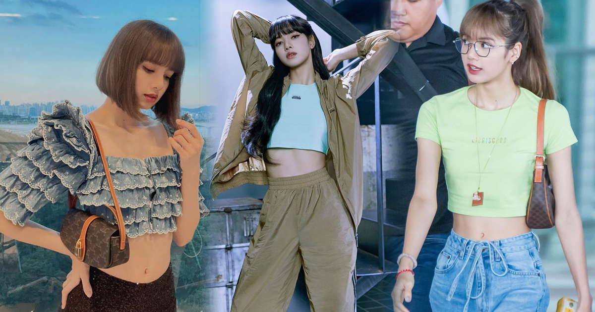 ចូលចិត្តអាវ Crop Top! តោះមកសាកលេងម៉ូតប្លែកៗតាម Lisa